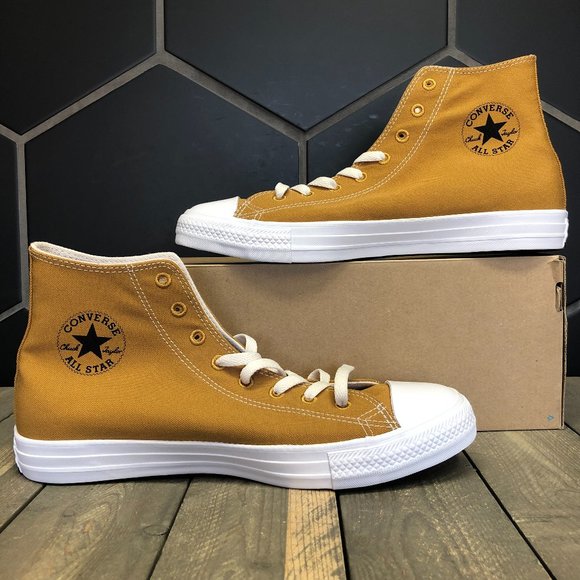 Converse | Shoes | Converse Chuck Taylor All Star Hi Wheat White Ms ...